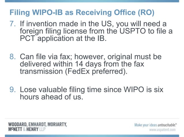 Patent Cooperation Treaty (PCT)- Practice Overview | PPTX | Office ...