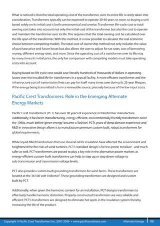 Pct Solution For Emerging Energy Markets | PDF