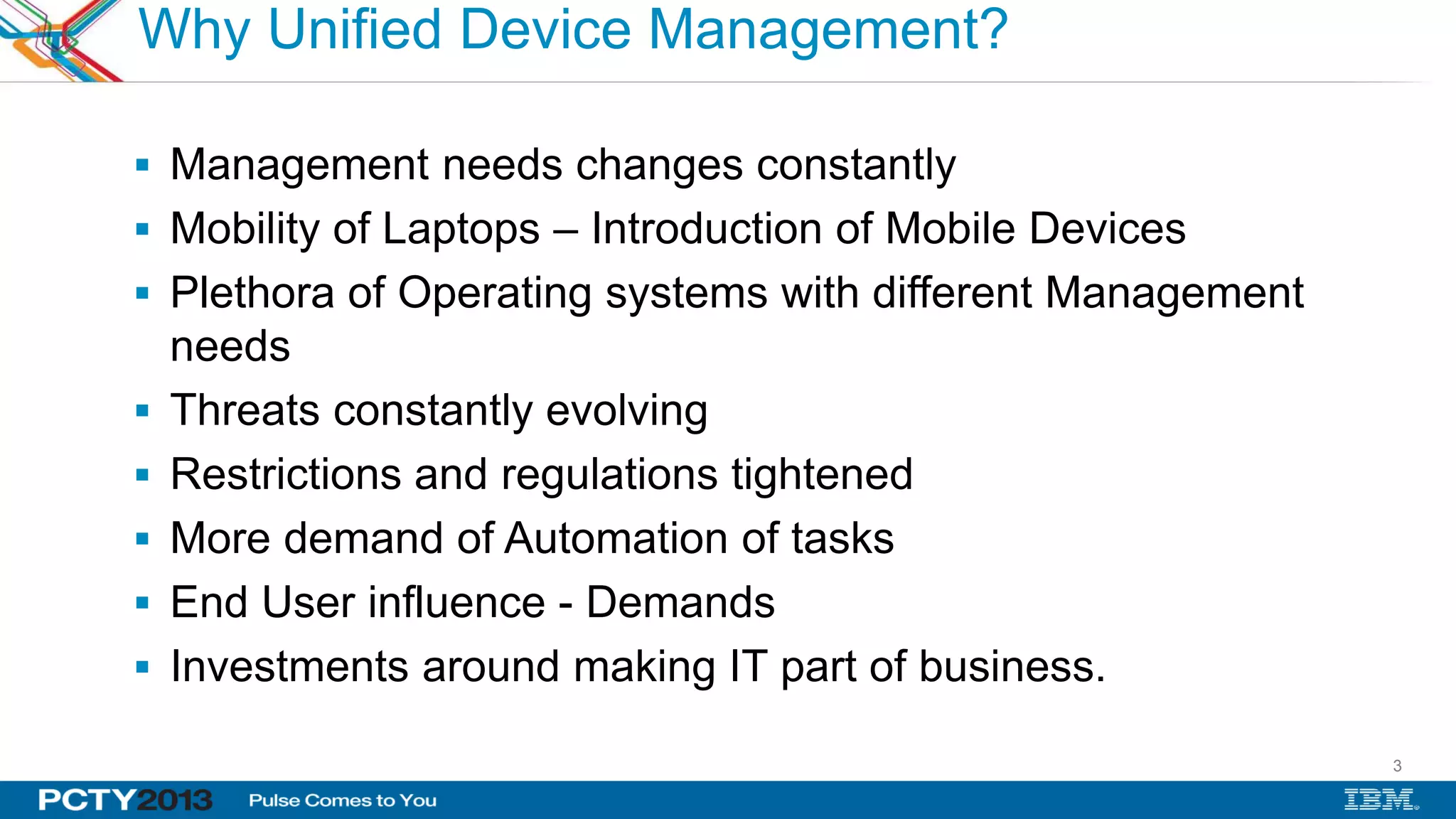 Unified Device Management | PDF