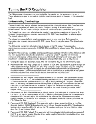 Pcu230 pi fan_controlwithpf400drives_rev_a | PDF