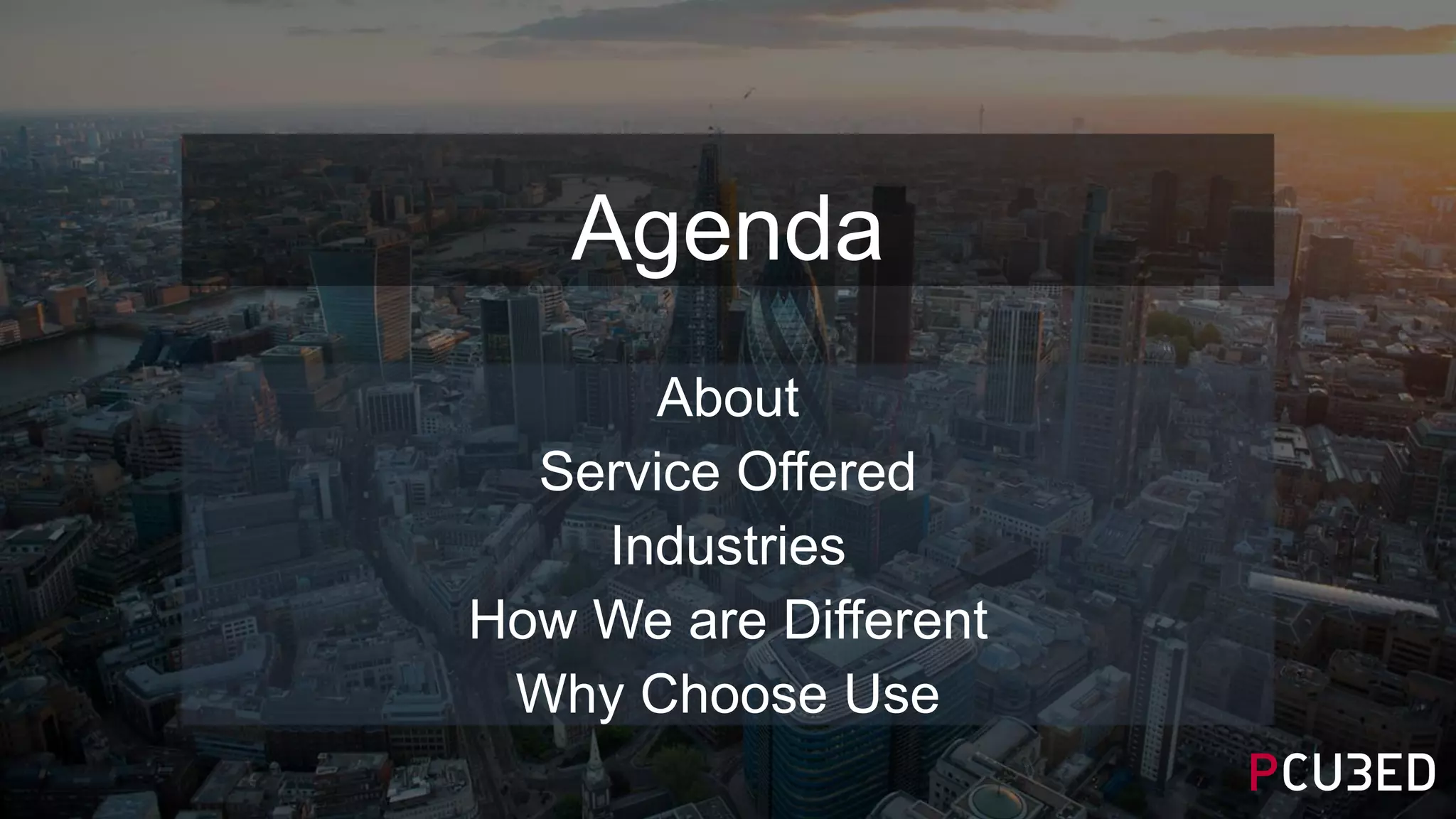 Pcubed project management consulting presentation | PDF