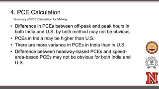 Comparison of PCU for Indian and American conditions | PPTX