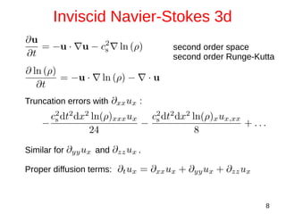 Numerical Viscosity and Diffusion in Finite Difference Eulerian Codes | PPT