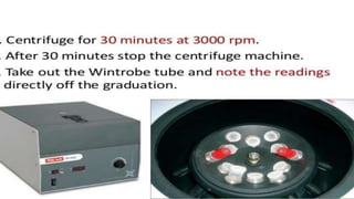 Packed cell volume physiology | PPTX