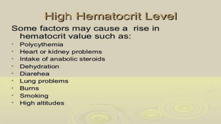 Packed cell volume physiology | PPTX