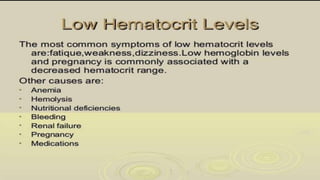 Packed cell volume physiology | PPTX