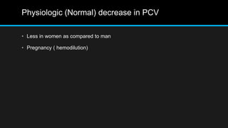 Packed cell volume physiology | PPTX