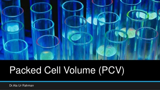 Packed cell volume physiology