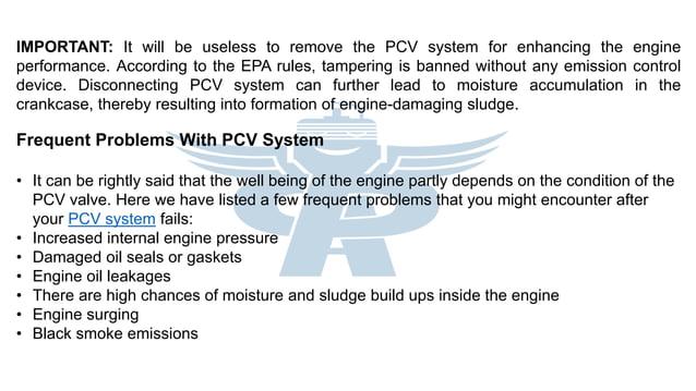 Car Filter PCV System | PPT