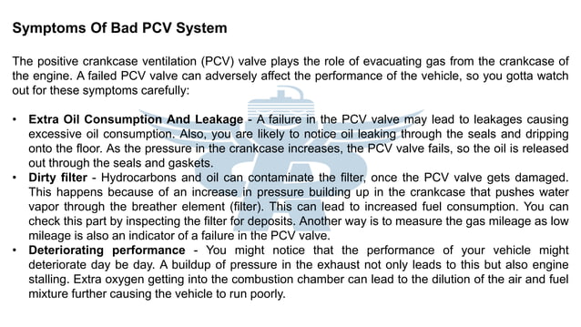 Car Filter PCV System | PPT