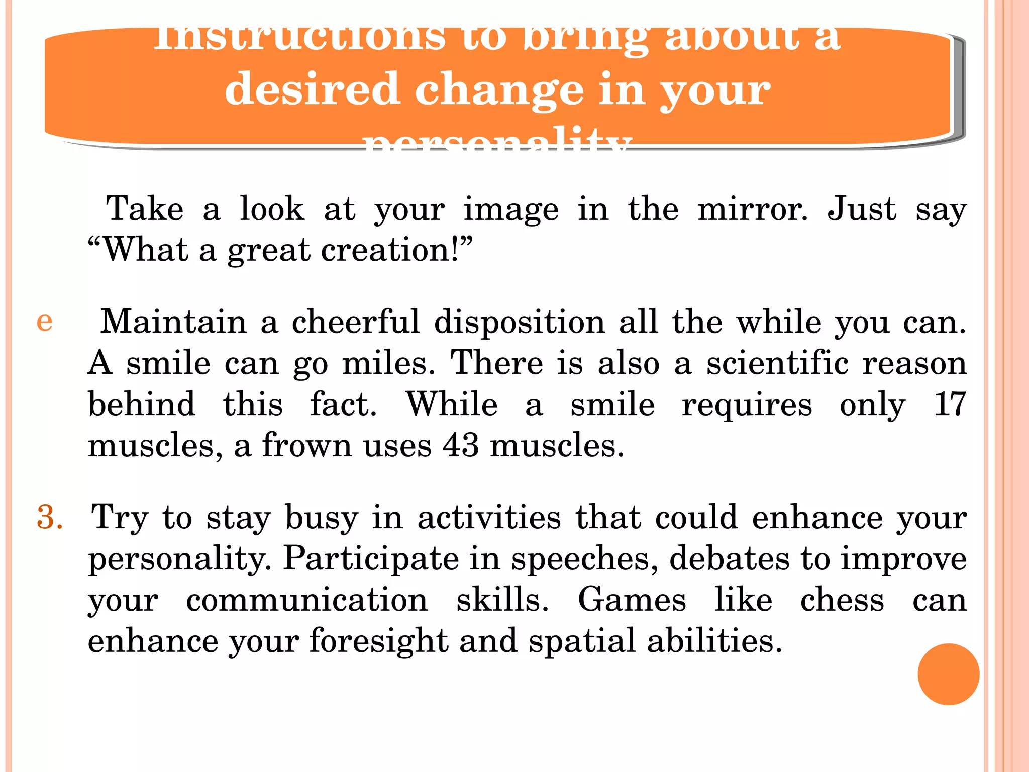 Personality Development | PPT