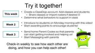 Introduction to ClassDojo | PPT