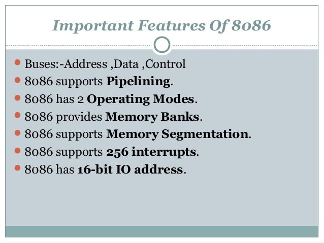 8086 microprocessor introduction