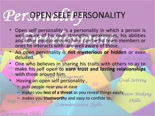 PERSONALITY DEVELOPMENT FRANKFINN CHENNAI | PPT