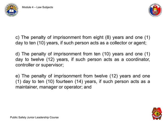 PD-1602-as-amended-by-RA-9287-Anti-Illegal-Gambling-Law.pptx | Crime ...