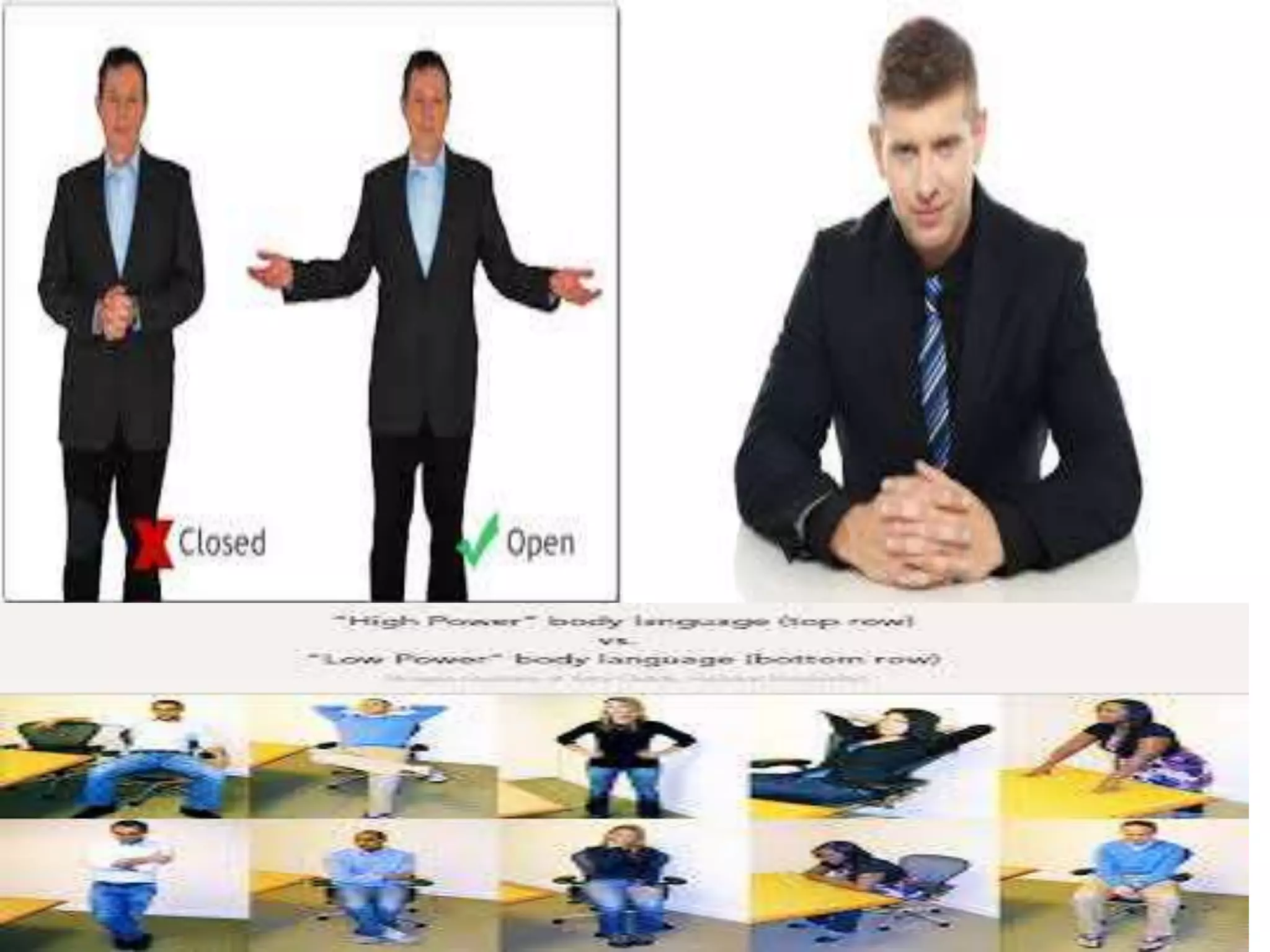 Body Language and Right Posture | PPT