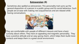 Characteristics of healthy personality | PPTX