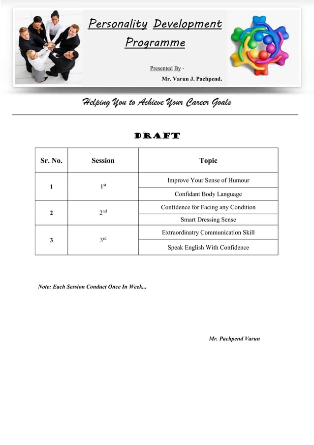 Personality Development | PDF