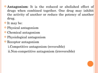 Pharmacodynamics | PPT