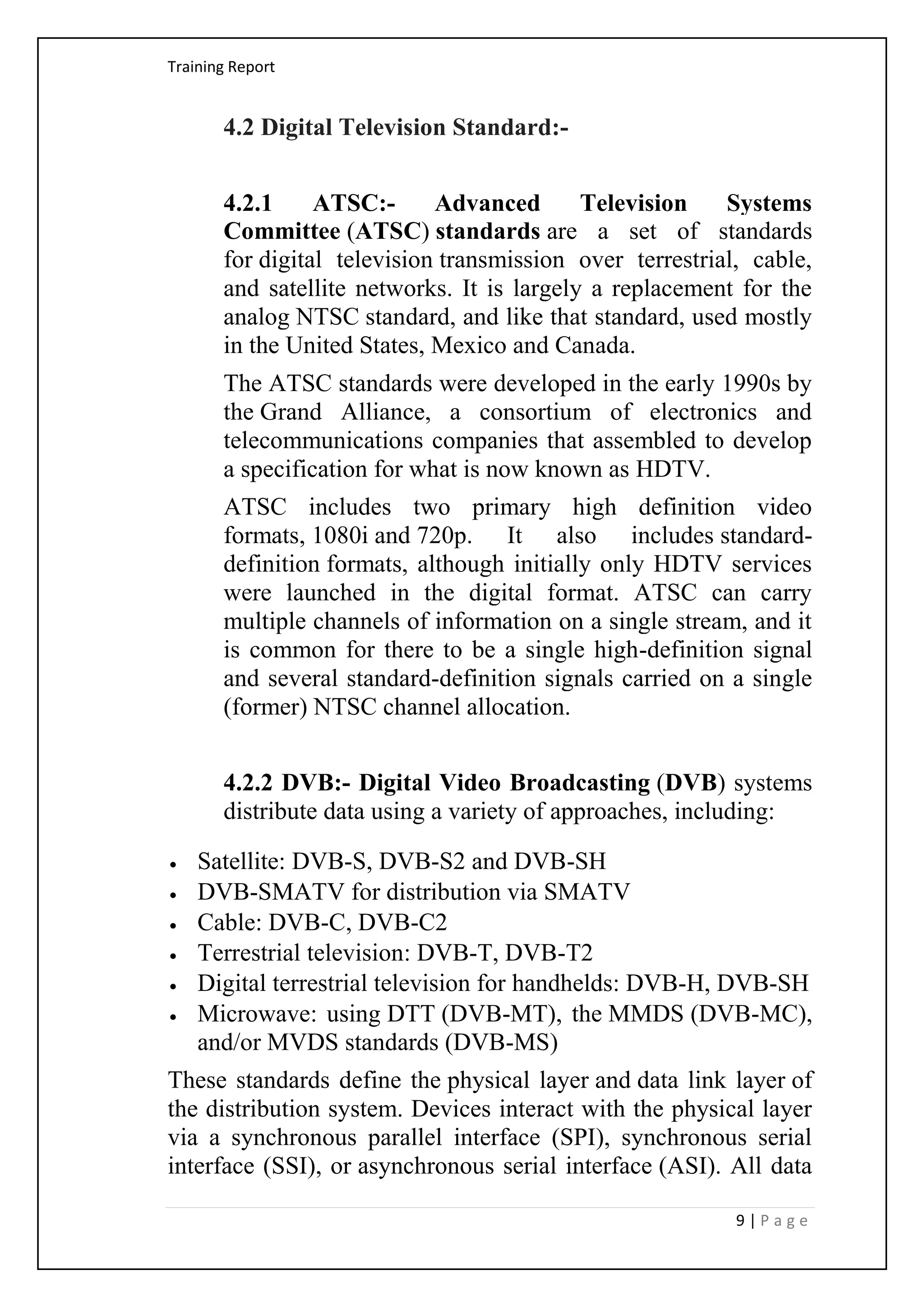 Doordarshan Lucknow Summer Training Report | PDF