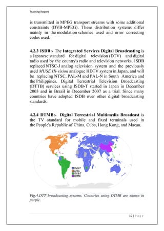 Doordarshan Lucknow Summer Training Report | PDF