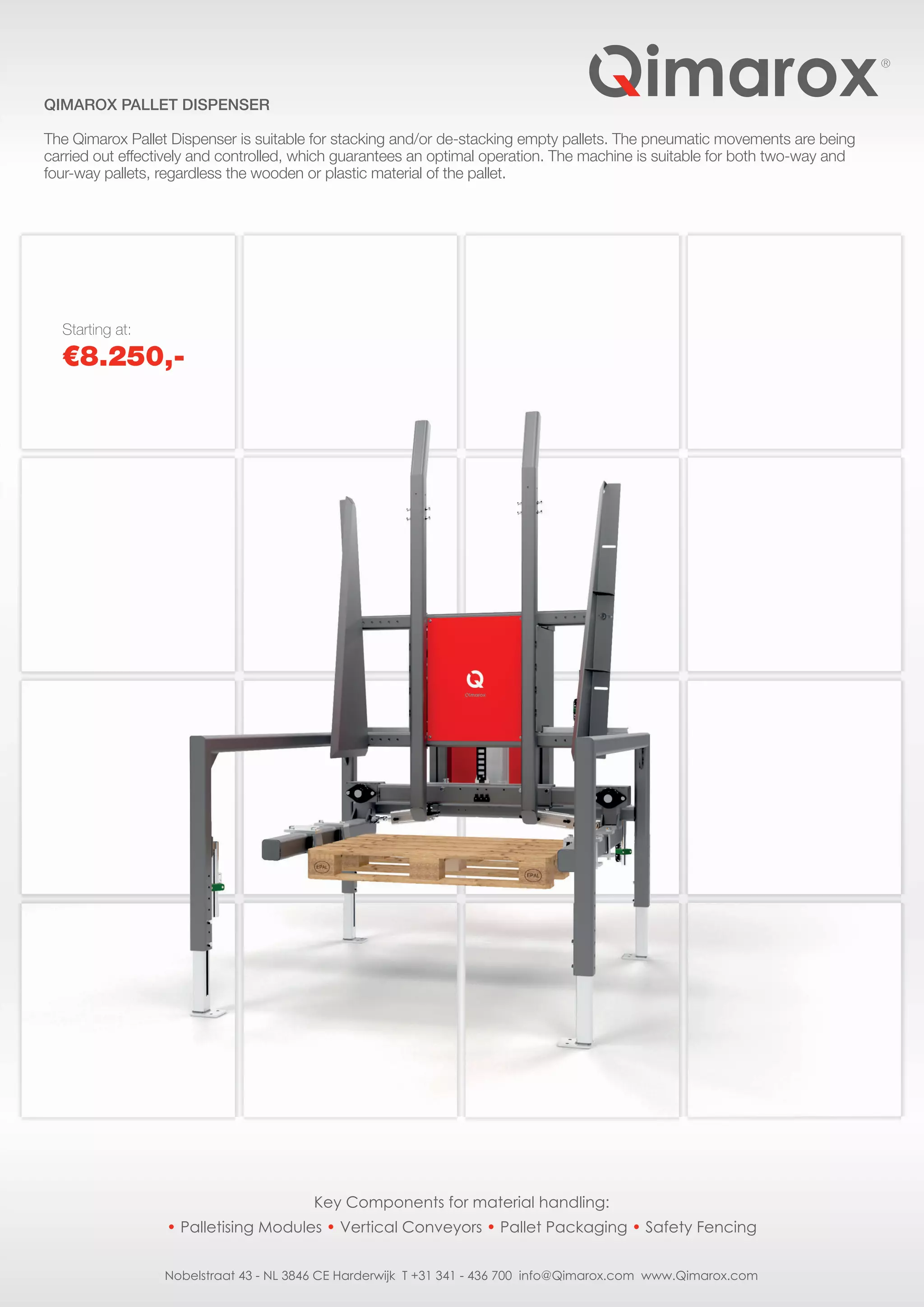 Qimarox Pallet dispenser PD! | PDF