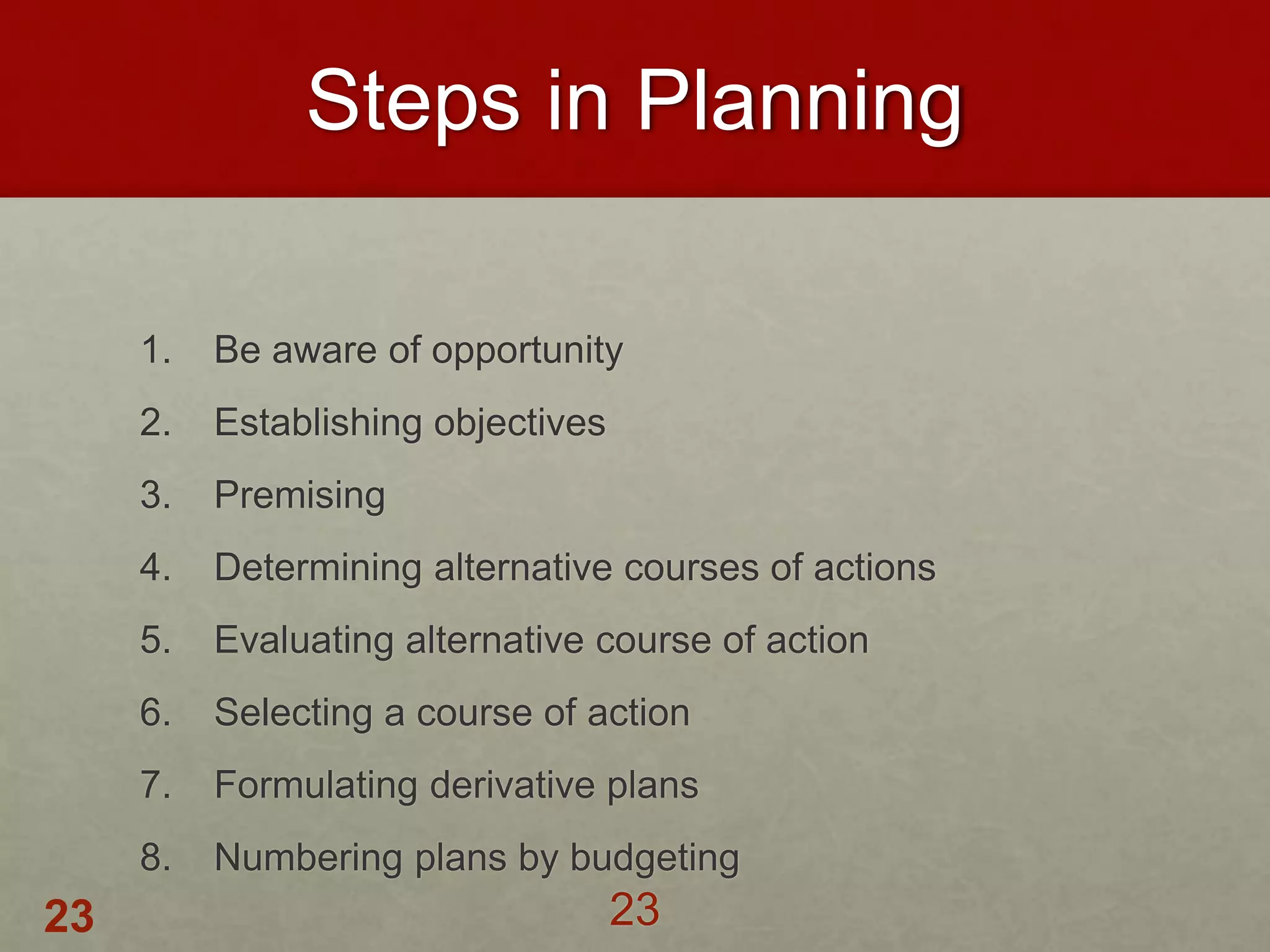 Planning and decision making | PPTX