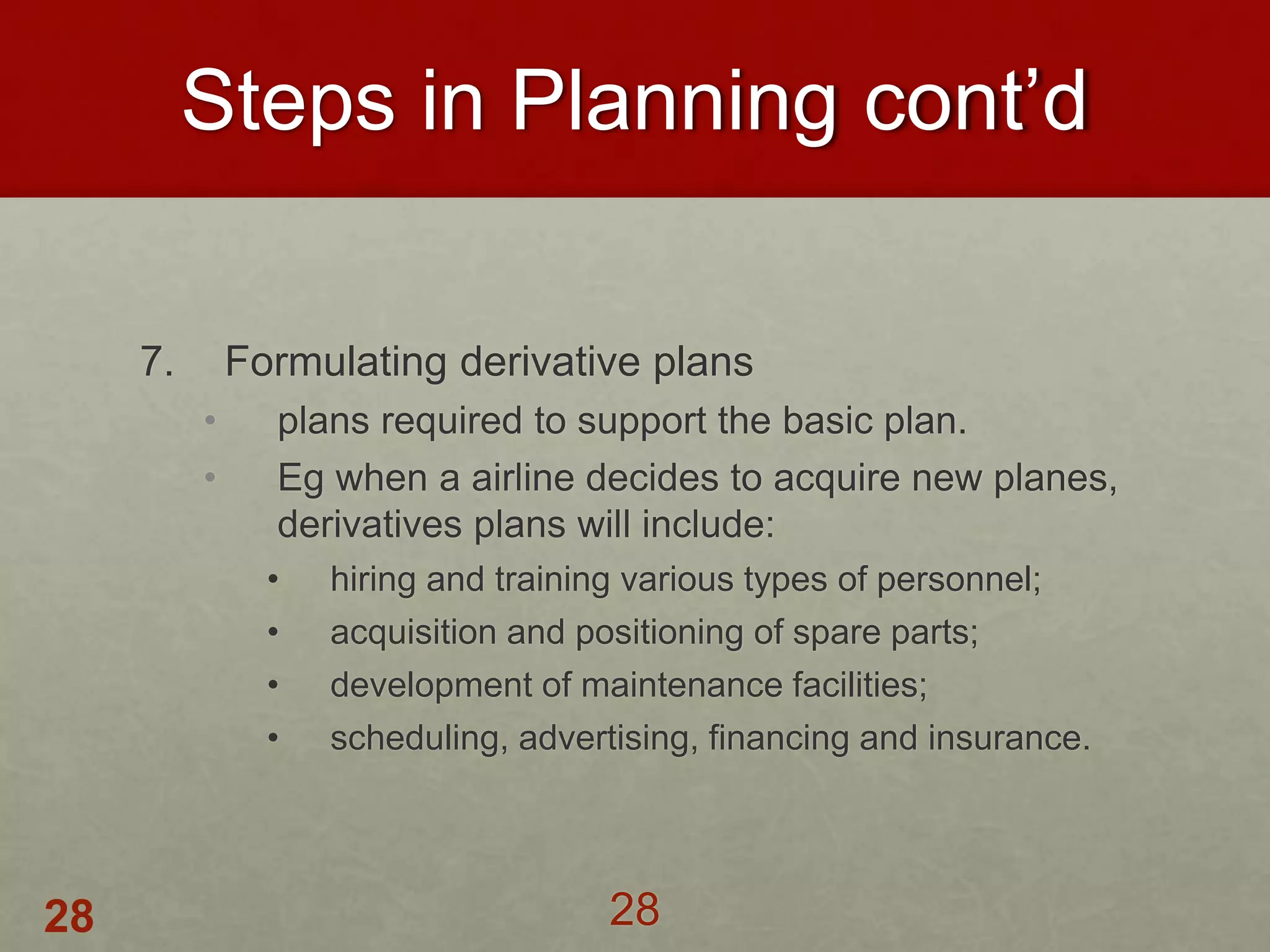 Planning and decision making | PPTX