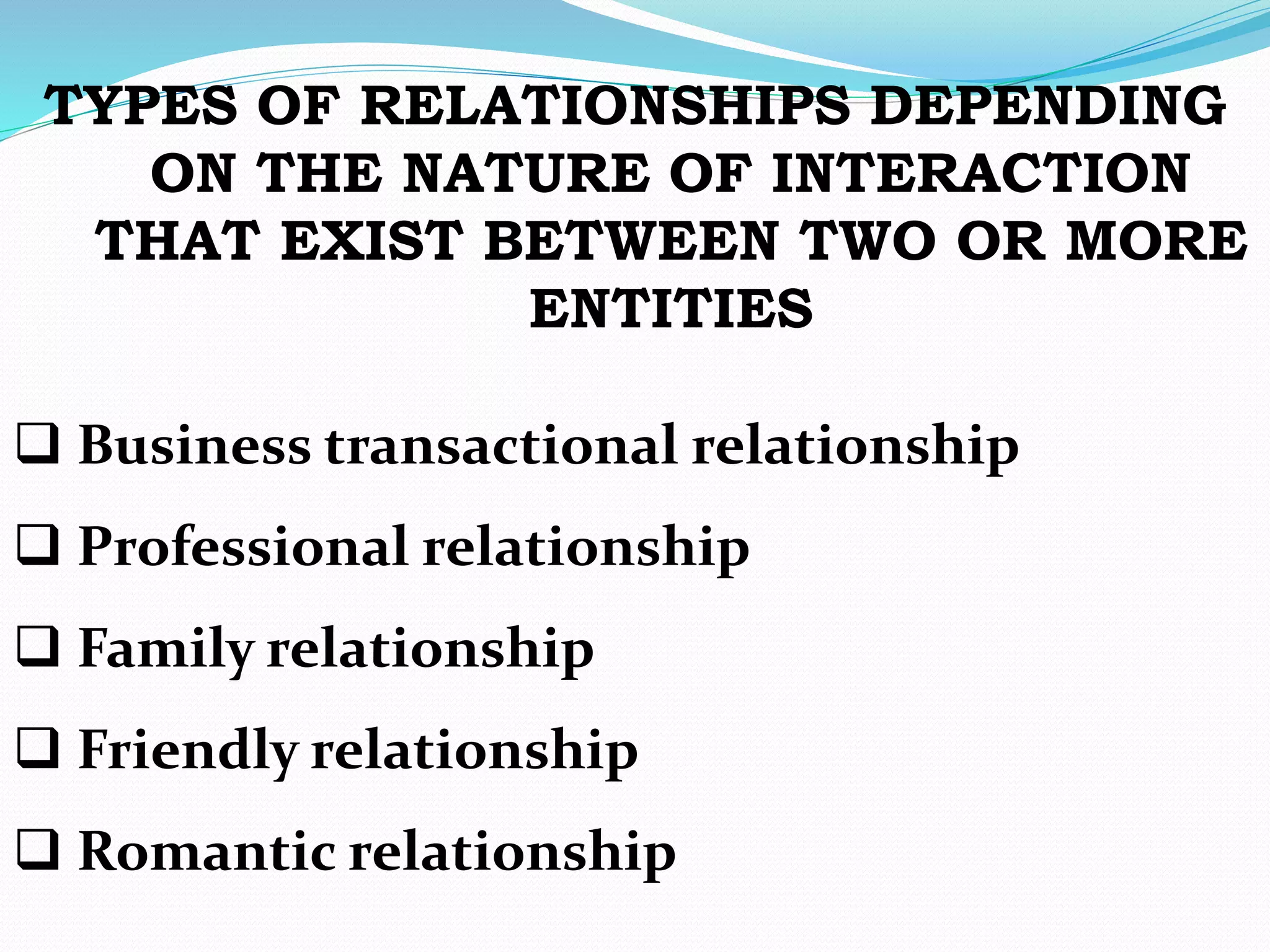 Personal Relationship | PPTX