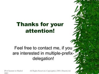 Plug and Play Using Prefix Delegation Mechanism | PPT