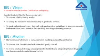 Bureau of Indian Standards | PPTX