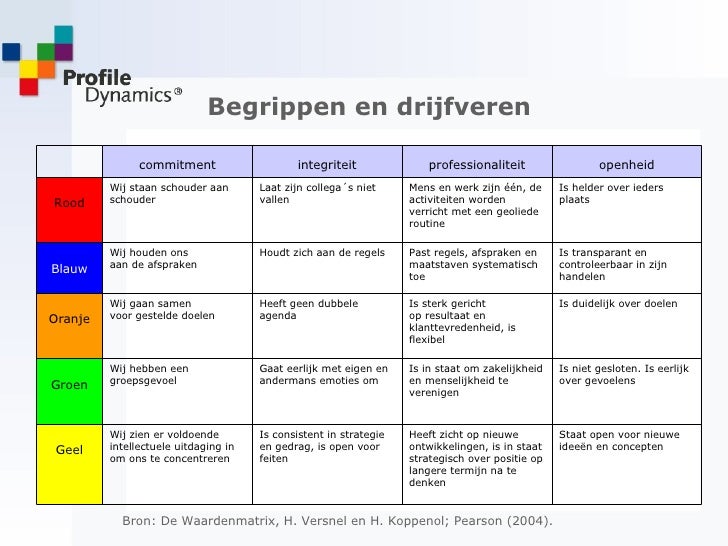 Profile Dynamics Info