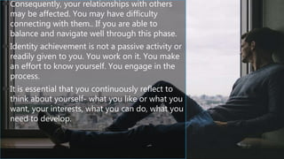 SELF DISCOVERY AND IDENTITY | PPTX