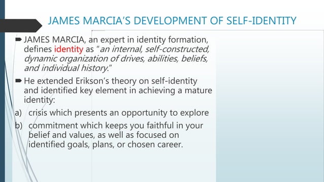 SELF DISCOVERY AND IDENTITY | PPTX
