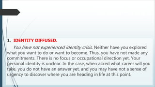 SELF DISCOVERY AND IDENTITY | PPTX