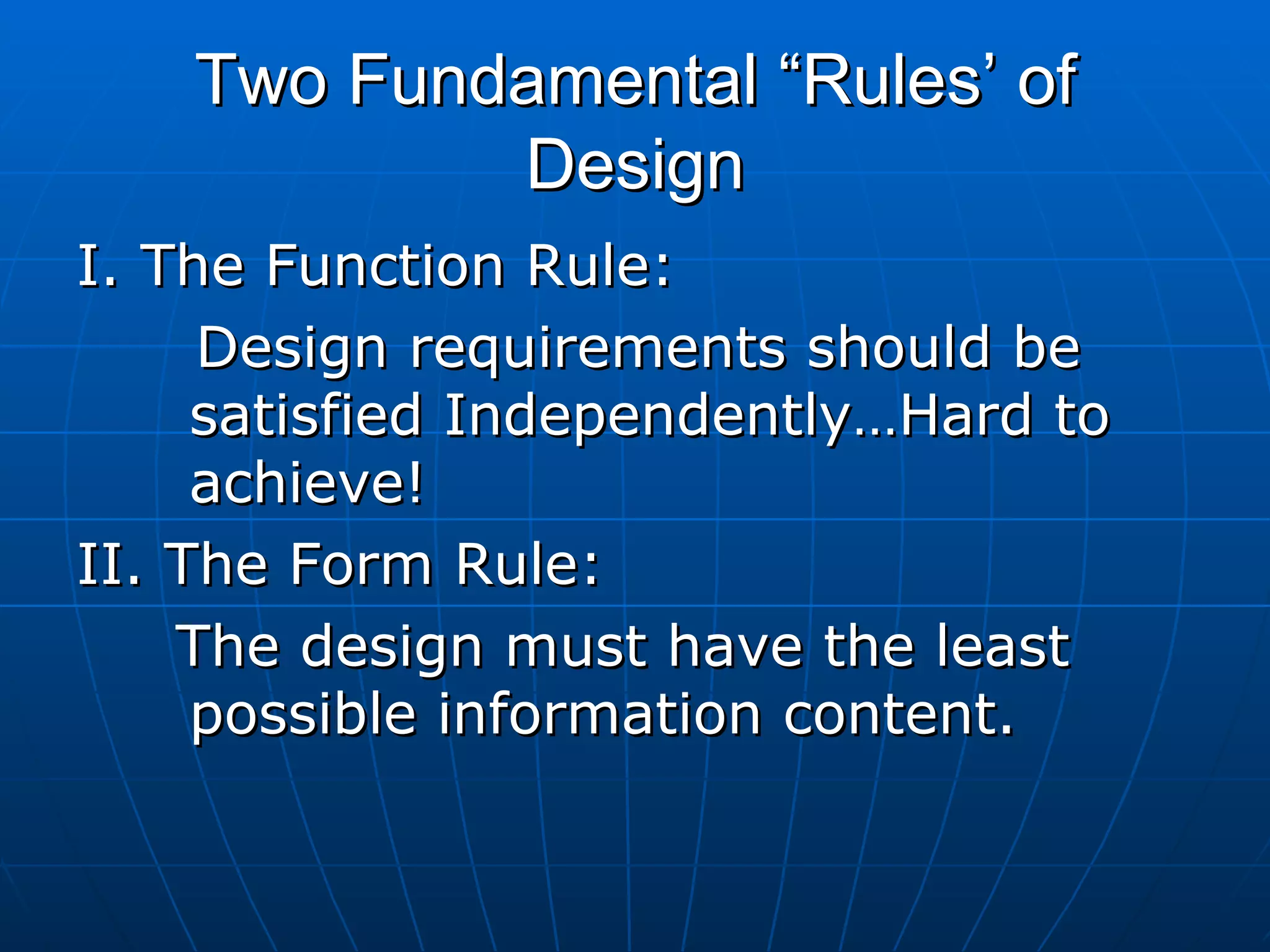 Product Design & Development - 1 | PPT