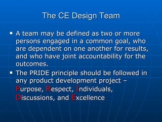 Product Design & Development - 1 | PPT