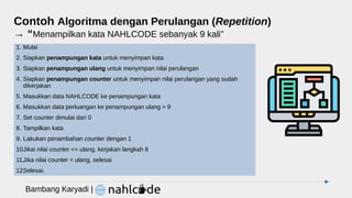 Algoritma Pemrograman Komputer | PDF