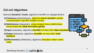 Algoritma Pemrograman Komputer | PDF