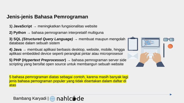 Bahasa Pemrograman | PDF