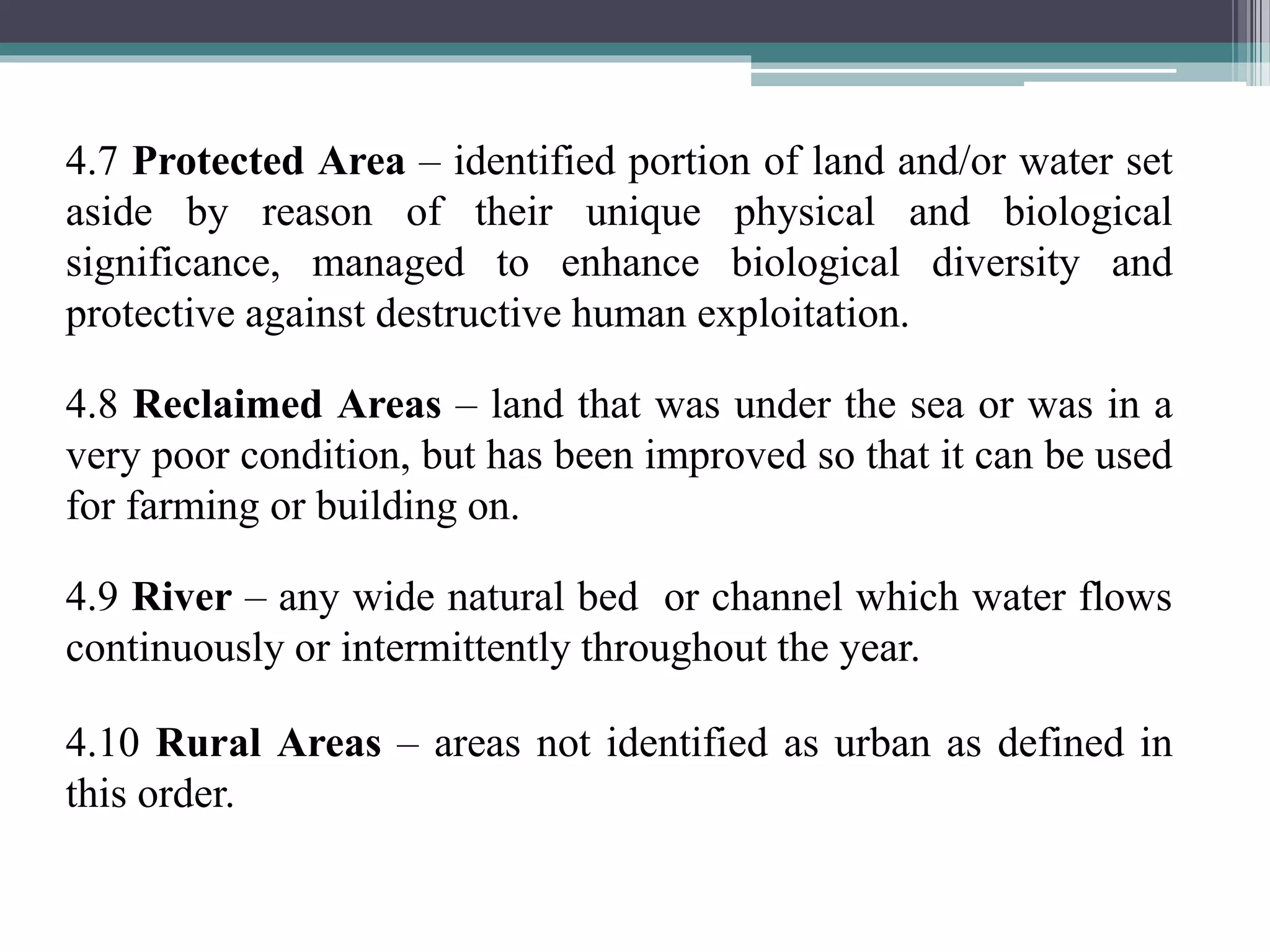PD 1067 Philippine Water Code of the Philippines- DAO 2021-07 Easement.pptx