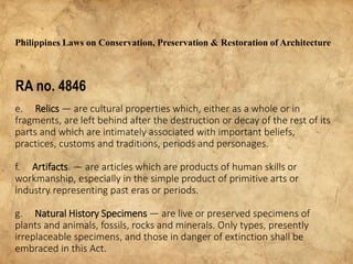 Pd 1505 & ra 4846 superales | PPT