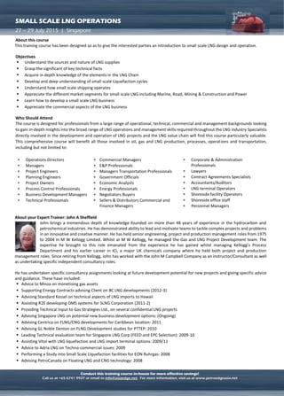 Small scale LNG operations | PDF