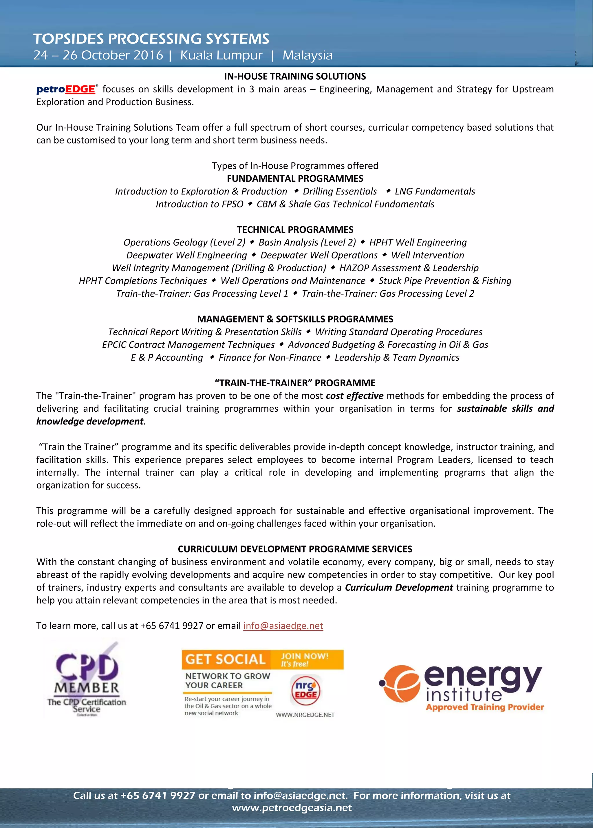 PD184 - TopSide Processing System | PDF