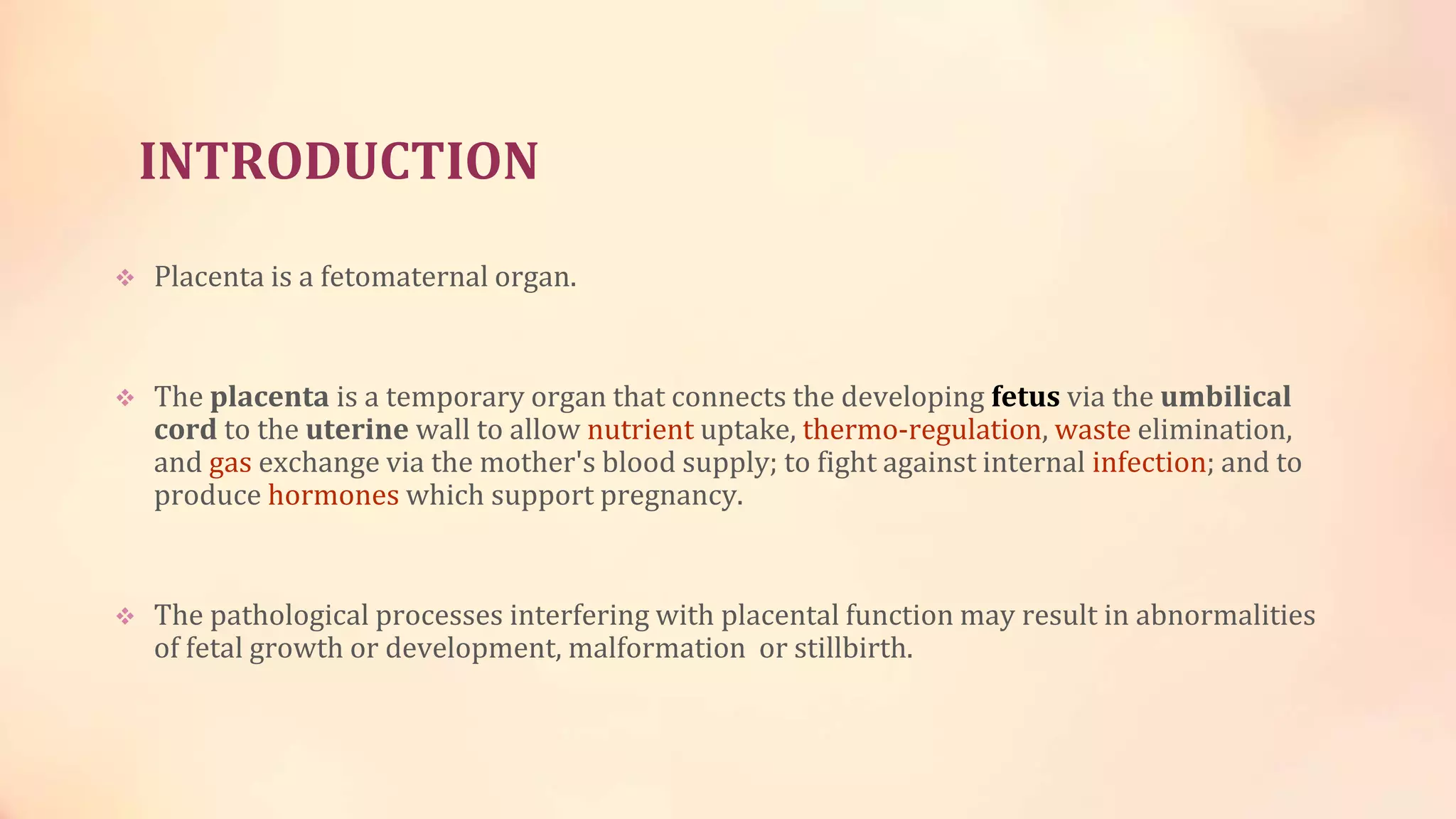 Placenta | PPTX
