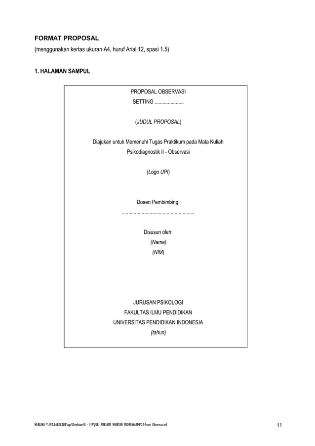 Pd2 teori observasi | PDF