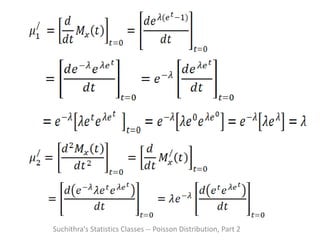 Poisson Distribution Part 2 | PPTX