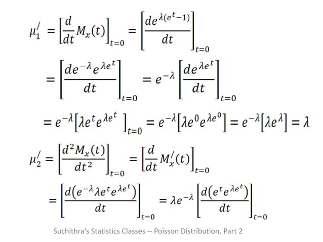 Poisson Distribution Part 2 | PPTX