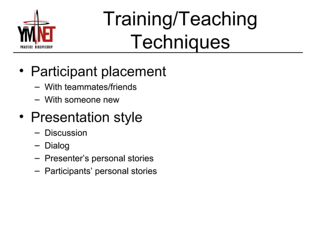 PD2 training best practices Lisa | PPT