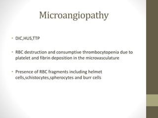 Quantitative platelet disorders | PPTX